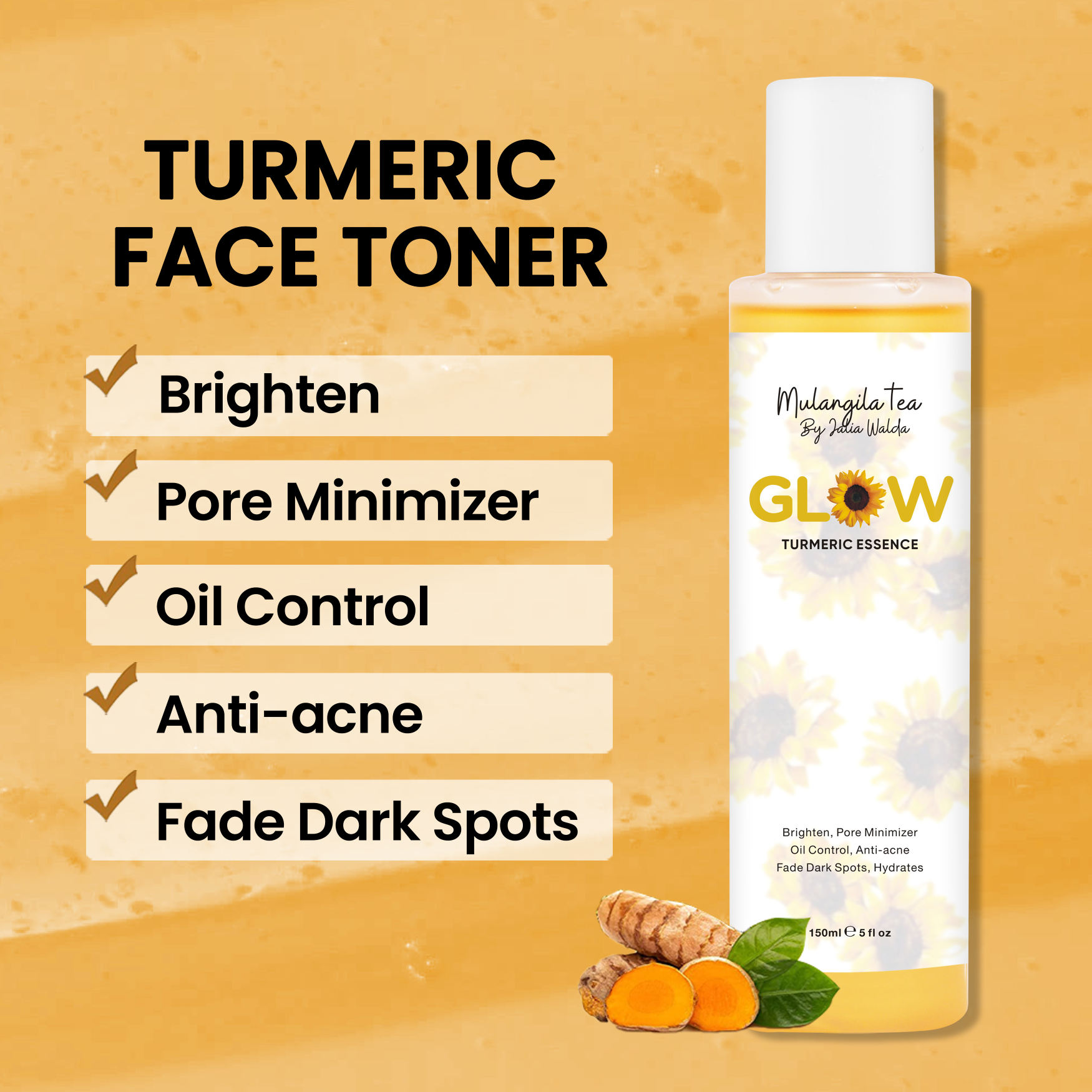 Glow essence for toning,acne control, & brightening