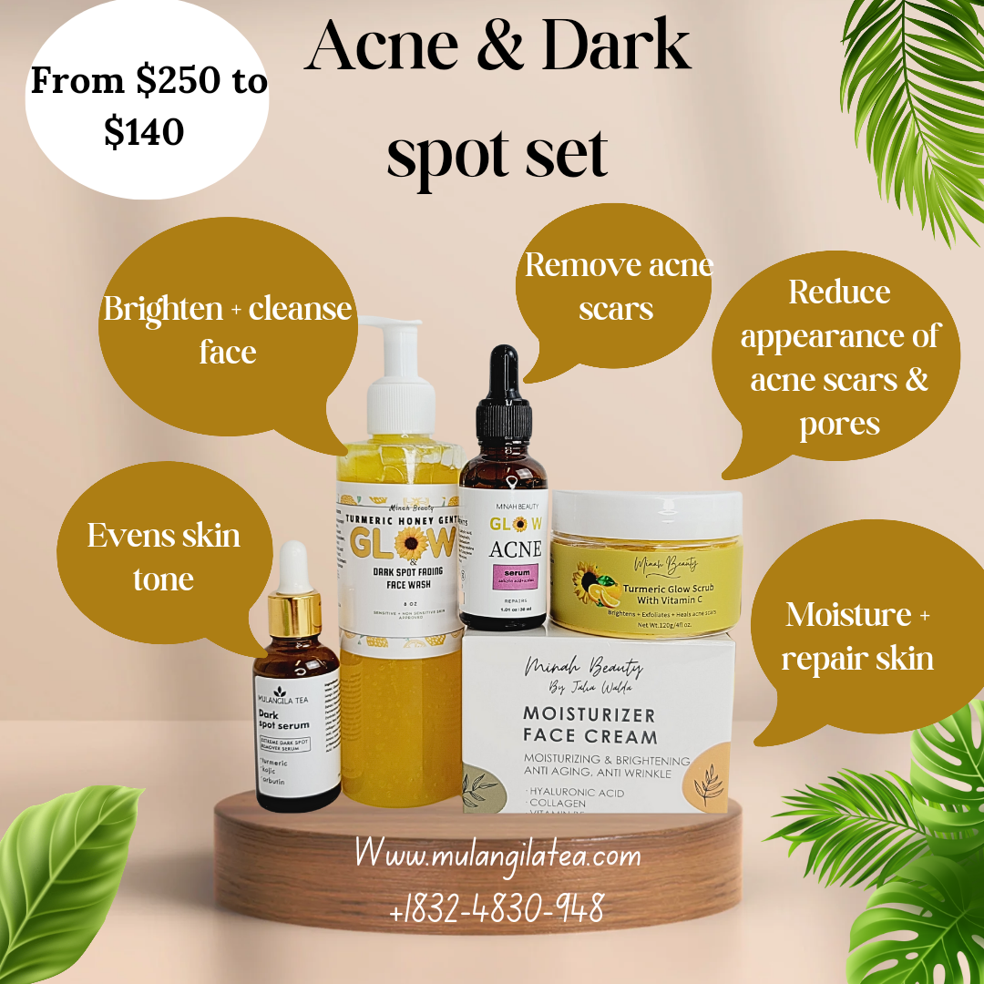 Acne & dark spot set – Jalia walda