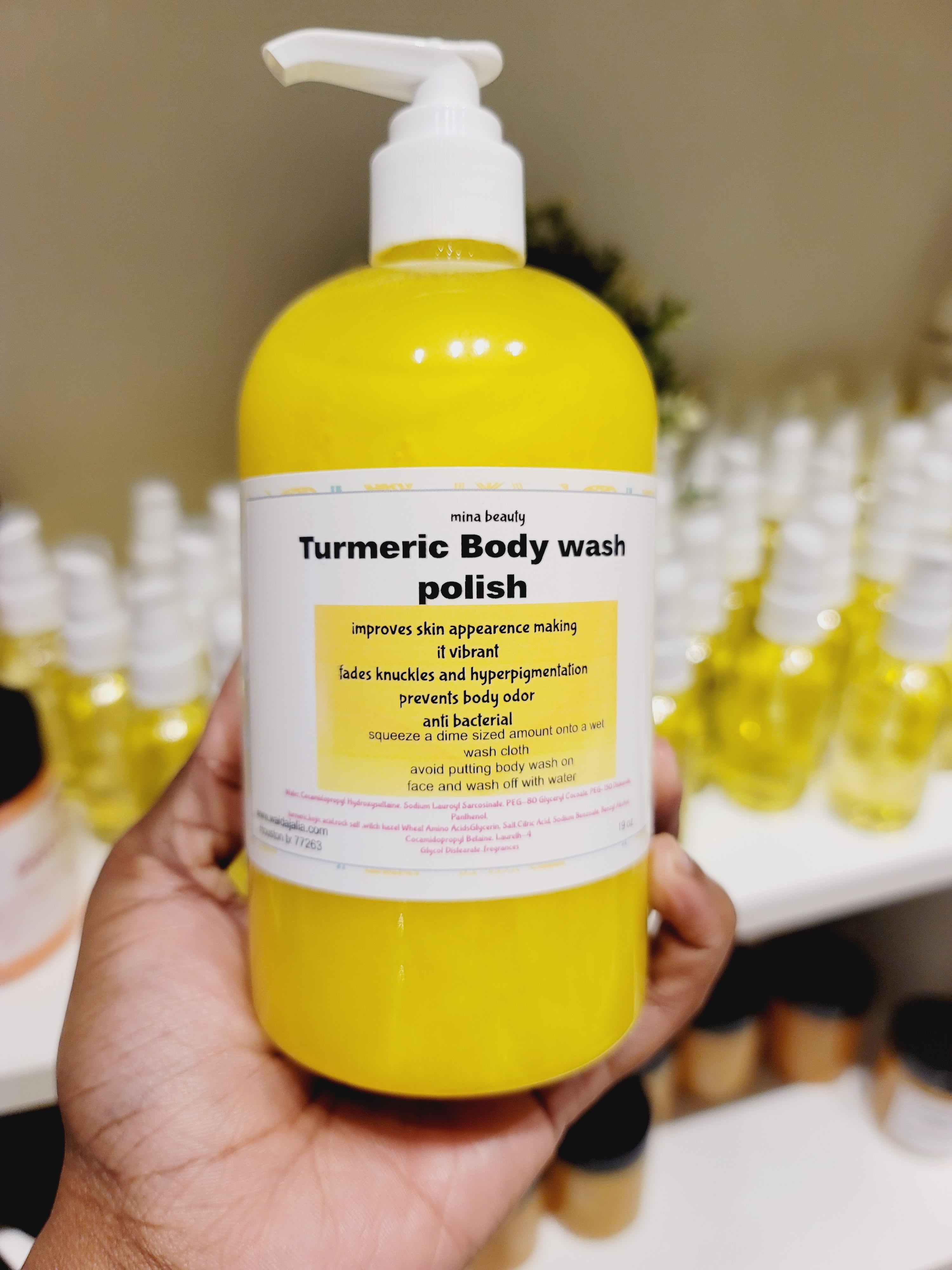 Turmeric Body Wash Polish – Jalia walda