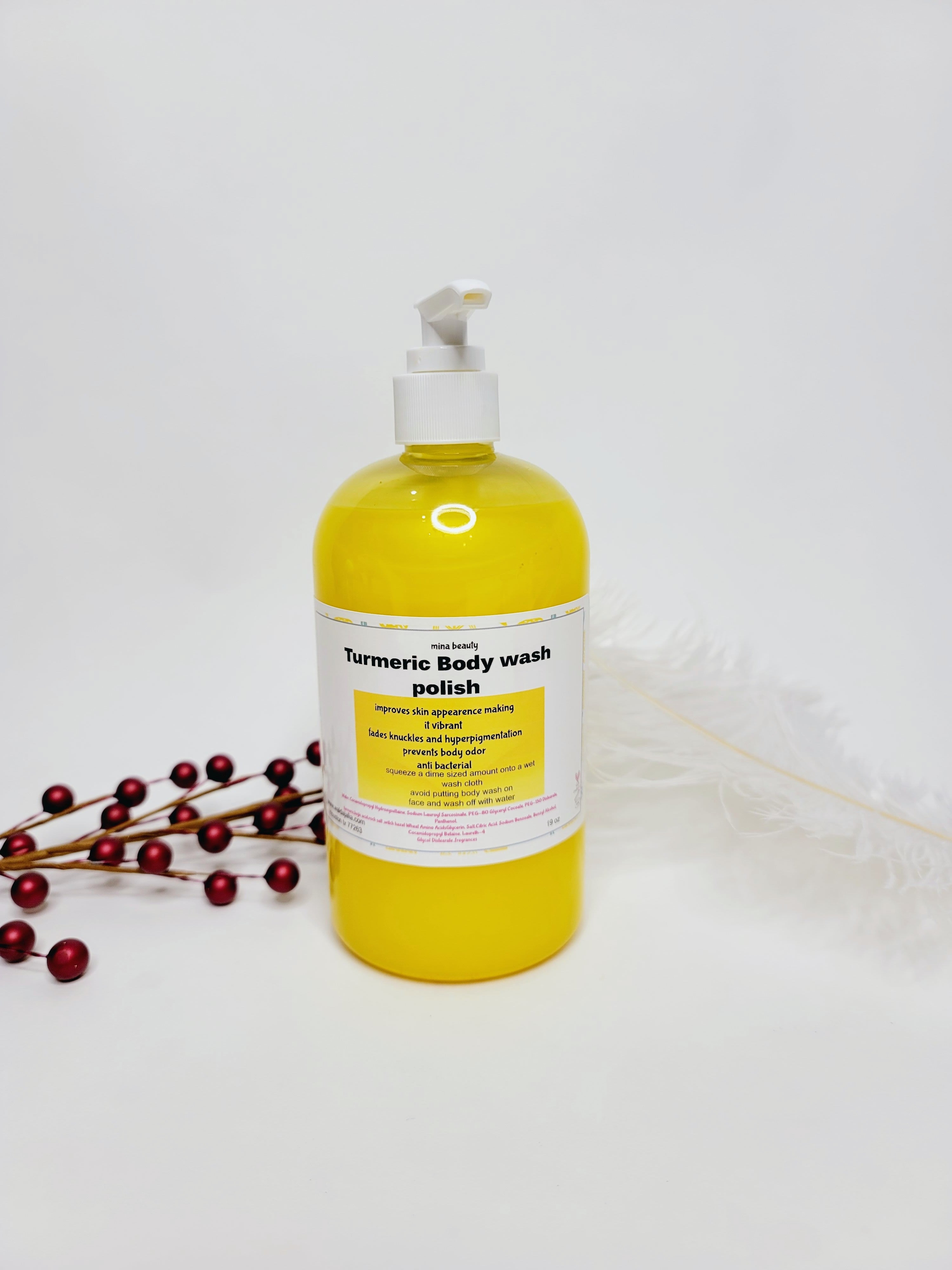 Turmeric Body Wash Polish – Jalia walda